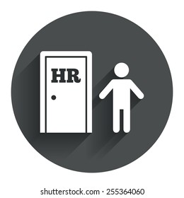 Human Resources Sign Icon Hr Symbol Stock Vector (Royalty Free ...