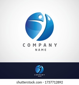 Human Rights Logo Designvector Illustration Human Stock Vector (Royalty ...
