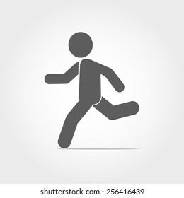 Running Stick Man: เวกเตอร์สต็อก (ปลอดค่าลิขสิทธิ์) 274872356 ...
