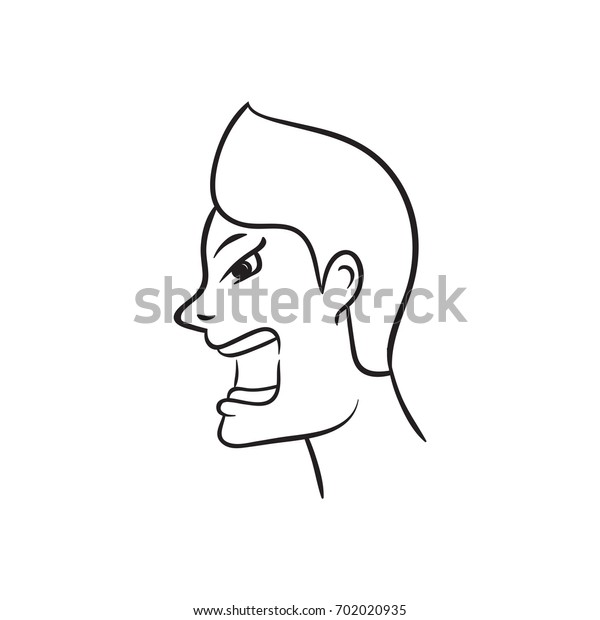 Human Screams Stock Vector (Royalty Free) 702020935 | Shutterstock