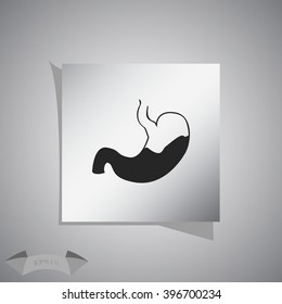 Human Stomach Icon Stock Vector (Royalty Free) 396700234 | Shutterstock