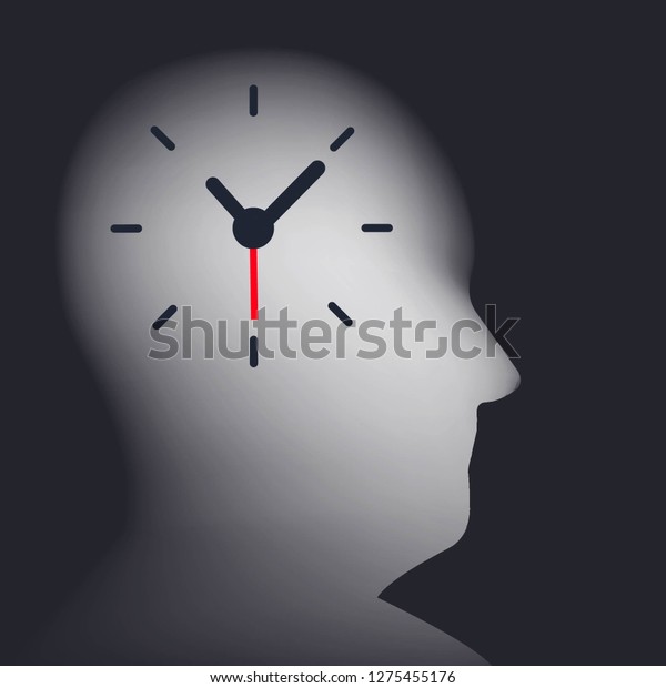 Human Time Vector Illustration Stock Vector (Royalty Free) 1275455176 ...