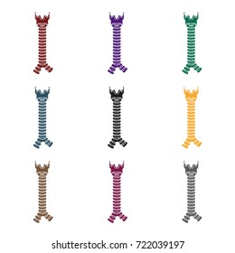 Human Trachea Icon Cartoon Style Isolated Stock Vector (Royalty Free ...