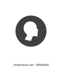 Human Vector Profiles Icon Stock Vector (Royalty Free) 589404560 ...