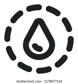Humidity Symbol Outline Icon Stock Vector (Royalty Free) 2178077169 ...