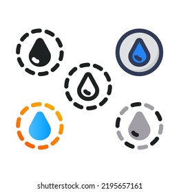 Humidity Weather Forecast Icon Pack Stock Vector (Royalty Free ...