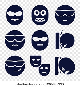 Humor Icons Set 13 Editable Filled: vector de stock (libre de regalías ...