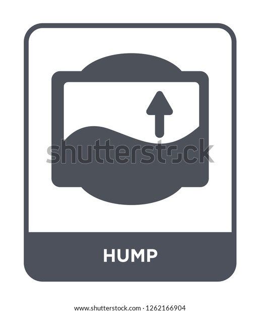 Hump Icon Vector On White Background: เวกเตอร์สต็อก (ปลอดค่าลิขสิทธิ์ ...