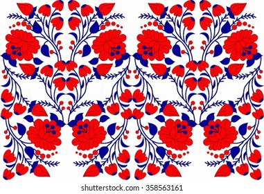 Hungarian Folk Art Stock Vector (Royalty Free) 358563161 | Shutterstock