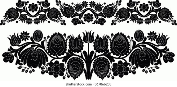 Hungarian Folk Art Stock Vector (Royalty Free) 376548214 | Shutterstock
