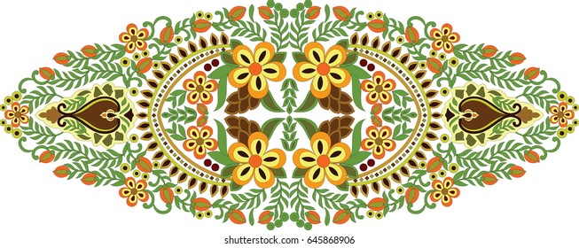 Hungarian Folk Art Stock Vector (Royalty Free) 645868906 | Shutterstock