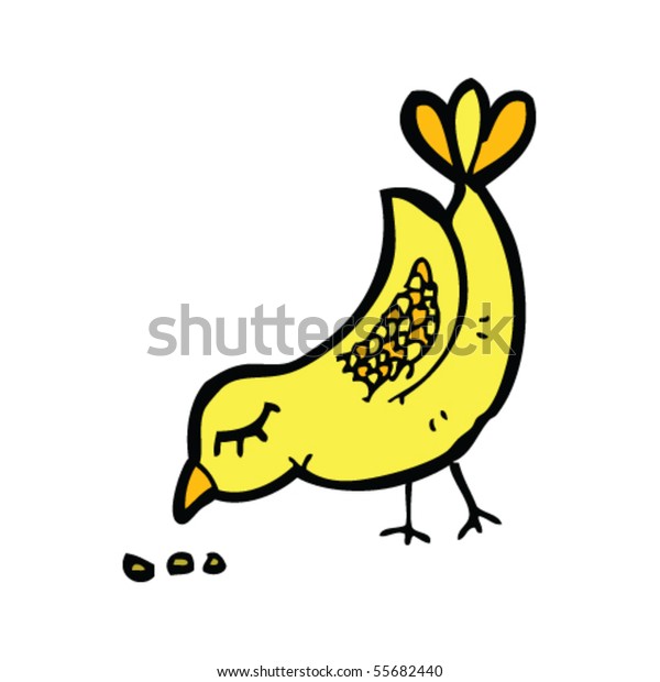 Hungry Bird Cartoon Stock Vector (Royalty Free) 55682440 | Shutterstock