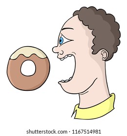 Hungry Man Draw Stock Vector (Royalty Free) 1167514981 | Shutterstock