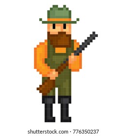 605 Gun 8 bit Images, Stock Photos & Vectors | Shutterstock