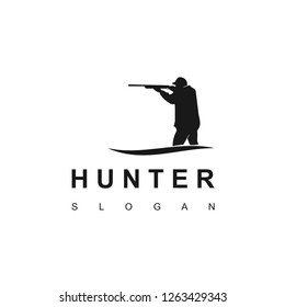 Hunter Logo Design Inspiration Stock Vector (Royalty Free) 1263429343 ...