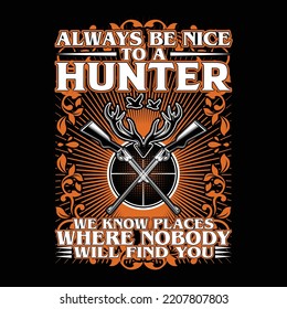 Hunting Theme Slogan Graphics Illustrations Patches Stock Vector ...