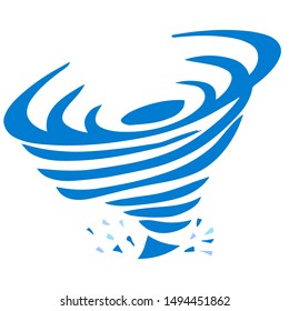 Hurricane Vector Graphic Clipart Design: vector de stock (libre de ...