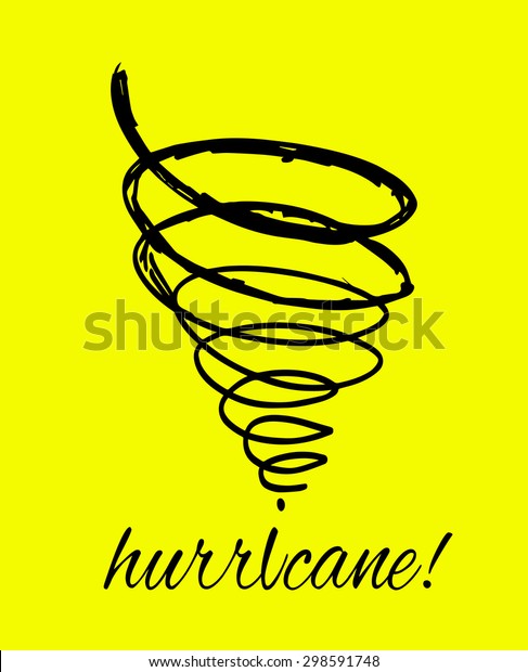 Hurricane Vector Illustration Stock Vector (Royalty Free) 298591748 Hurricane Vector Illustration Stock Vector (Royalty Free) 298591748
