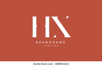 Hx Alphabet Initial Letter Monogram Icon Stock Vector (Royalty Free) 1889025421 | Shutterstock