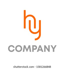 Hy Logo Icon Design Template Sign: เวกเตอร์สต็อก (ปลอดค่าลิขสิทธิ์ ...
