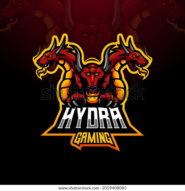 Hydra Mascot Logo Design Vector Modern: стоковая векторная графика (без ...