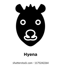 Hyena Icon Vector Isolated On White Stock Vector (Royalty Free) 1175242264