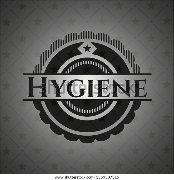 Hygiene Dark Emblem Stock Vector (Royalty Free) 1359507515 | Shutterstock