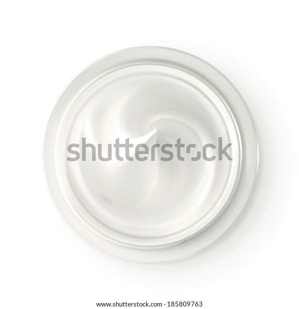 Hygienic Cream Top View Vector Illustration Stock Vector (Royalty Free ...
