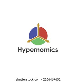 Hyper Nomics Logo Design Templates Stock Vector (Royalty Free ...