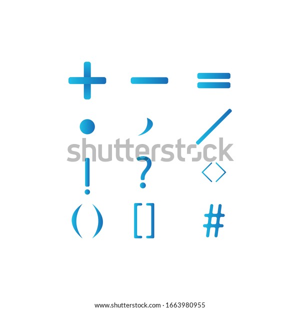 Hyphen Icon Design Simple Attractive Stock Vector (Royalty Free ...