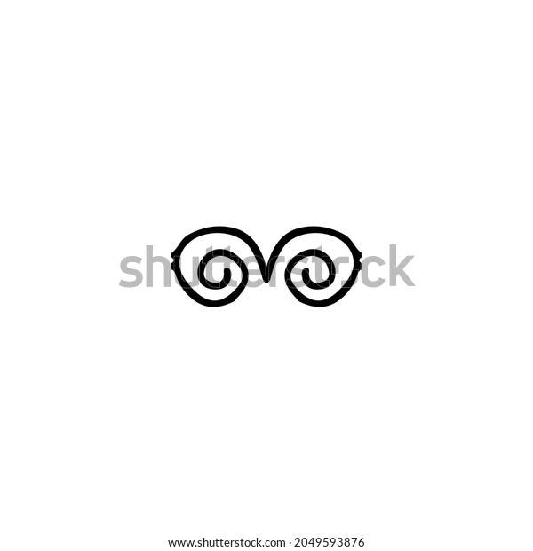 Hypnosis Line Icon Simple Style Hypnotherapy Stock Vector (Royalty Free ...