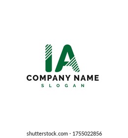Ia Letter Logo Design Ia Letter Stock Vector (Royalty Free) 1755022856 ...