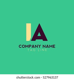Ia Logo Stock Vector (Royalty Free) 527963137 | Shutterstock