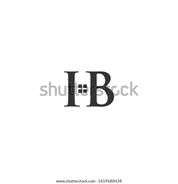 Ib Letter Logo Window Symbol Logos 库存矢量图（免版税）1659688438 | Shutterstock