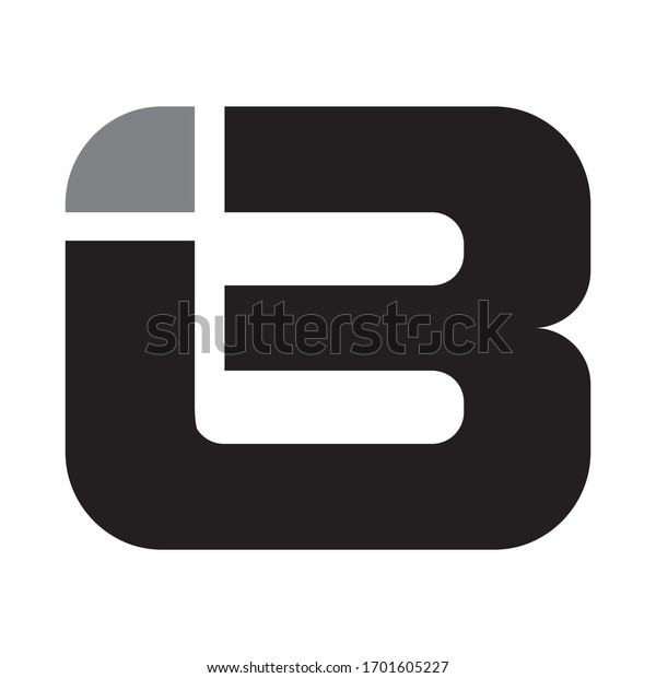 Ib Logo Initials Technology Company Logo Stock Vector (Royalty Free ...