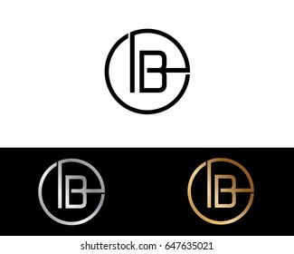 Vektor Stok Ib Logo Letter Design Vector Red (Tanpa Royalti) 647635021 ...