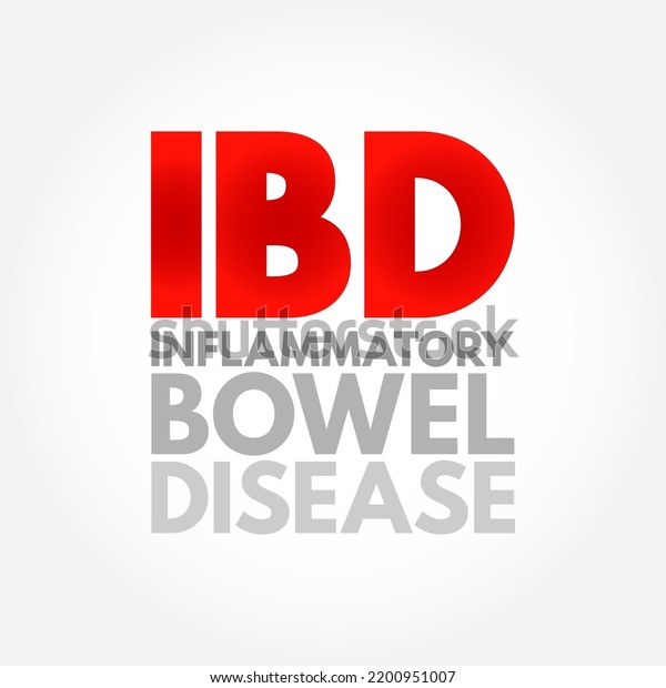 Ibd Inflammatory Bowel Disease Group Inflammatory Stock Vector (Royalty ...