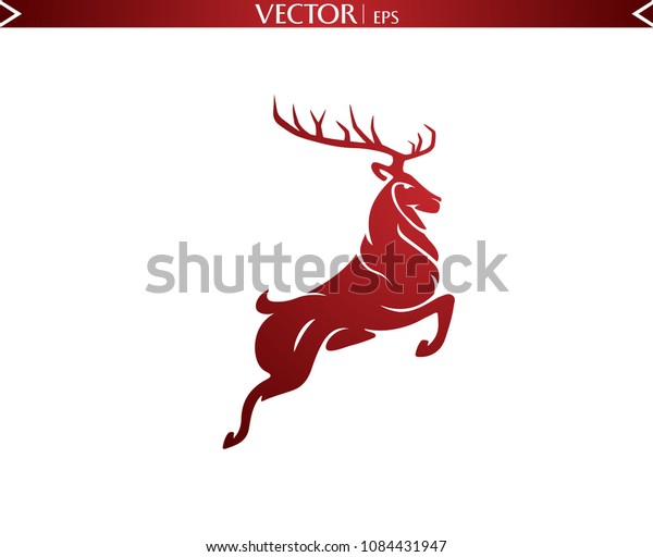 Ibex Jump Logo Vector Art Stock Vector (Royalty Free) 1084431947 ...
