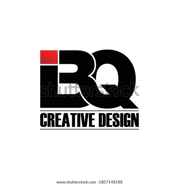 Ibq Letter Monogram Logo Design Vector Stock Vector (Royalty Free ...