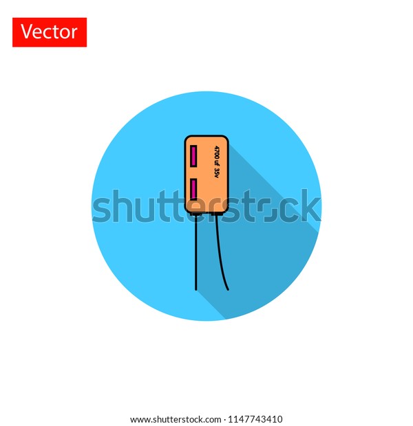 Ic Icon Vectorthe Integrated Circuit Icon Stock Vector (Royalty Free ...