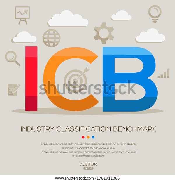 Icb media (índice de clasificación industrial),: vector de stock (libre ...