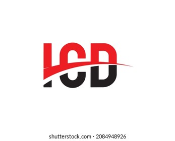 Icd Letter Initial Logo Design Vector Stock Vector (Royalty Free ...