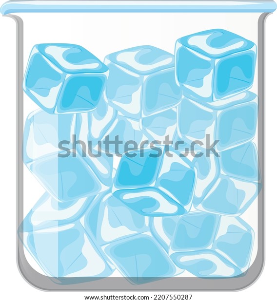 Ice Beaker Dry Ice Water Formation: เวกเตอร์สต็อก (ปลอดค่าลิขสิทธิ์ ...