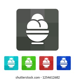 Ice Cream App Icon Stock Vector (Royalty Free) 1254612682 | Shutterstock