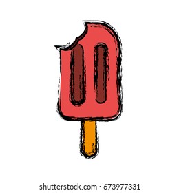 Ice Cream Bar Icon Stock Vector (Royalty Free) 673977331 | Shutterstock