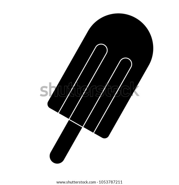 Ice Cream Bar Icon Stock Vector (Royalty Free) 1053787211 | Shutterstock