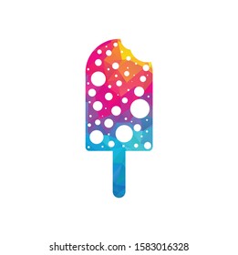 Ice Cream Bar Ice Cream Logo Stock Vector (Royalty Free) 1583016328 ...