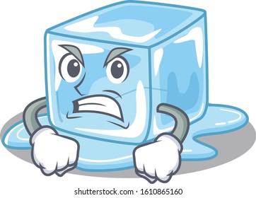 Angry Ice Cubes Set On Wiht: เวกเตอร์สต็อก (ปลอดค่าลิขสิทธิ์ ...