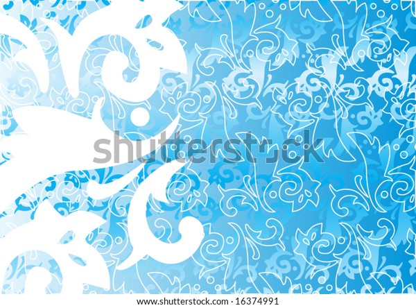 Ice Decor: vector de stock (libre de regalías) 16374991 | Shutterstock
