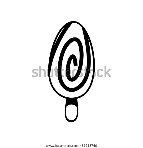 Ice Lolly Sign Stock Vector (Royalty Free) 481913746 | Shutterstock